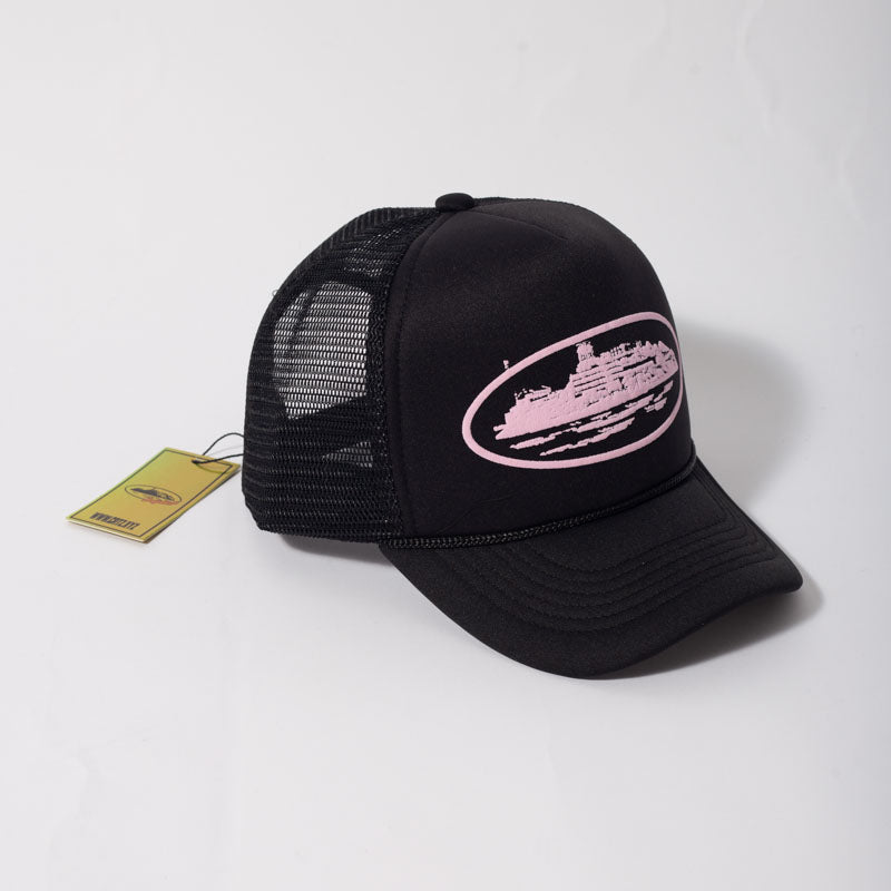 Bone Corteiz Trucker Rosa – Anota o kit